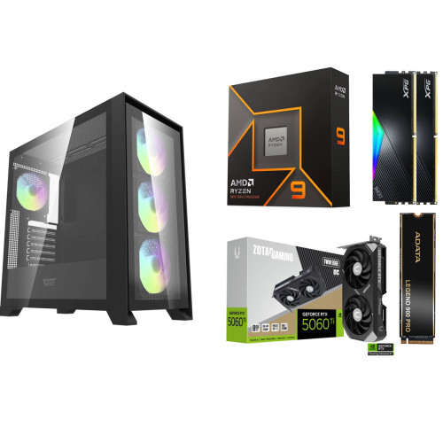 Desktop fo Gaming /Design Ryzen 9 9900X - Gold One Computer